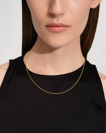 Curb Chain Slim Gold – Tom Wood